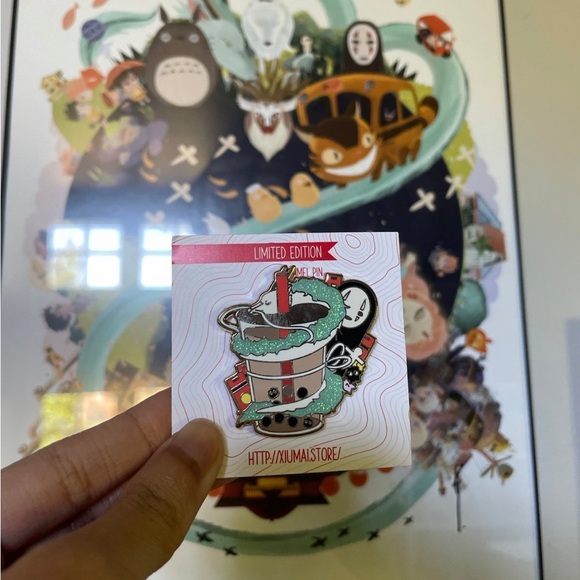 Jewelry | Studio Ghibli Set Spirited Away Enamel Pin And Stickers ...